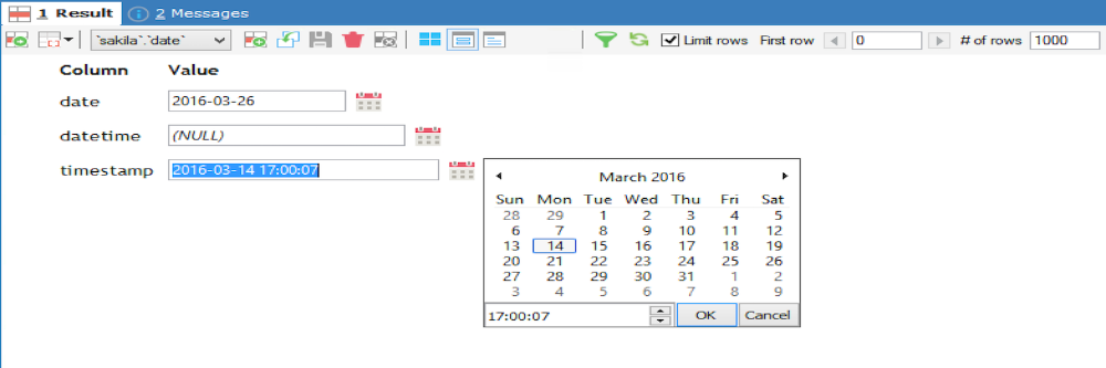 Managing DATE, DATETIME and TIMESTAMP data - Webyog